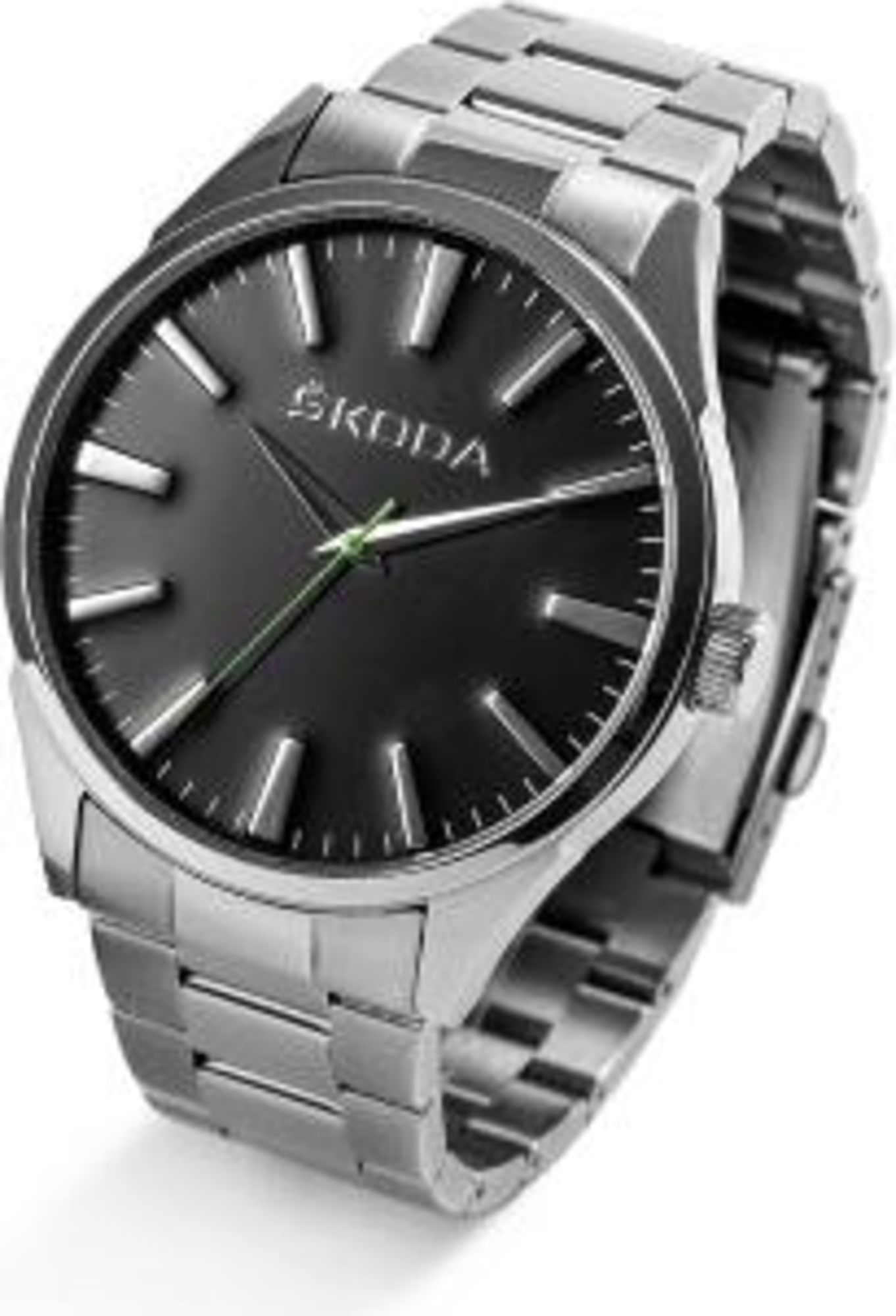 Skoda - Heren metalen horloge